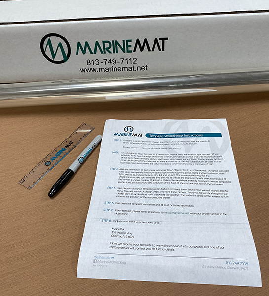 Design Your Own Template – Marine Mat