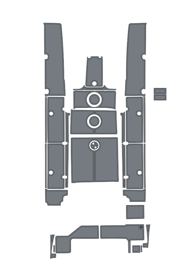 2000 Angler 2900 CC – Marine Mat